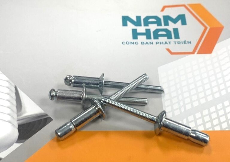 Đinh rút thép 6.4x14 - rive nhôm - đinh rive inox 3.2, 4.8mm