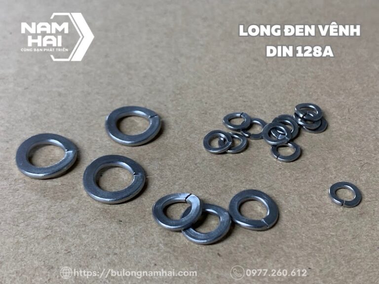 Long đen vênh sóng DIN 128A - Bulong Nam hải